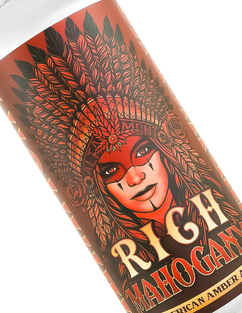 Altamont Beer Works "Rich Mahogany" American Amber Ale 16oz Can ...