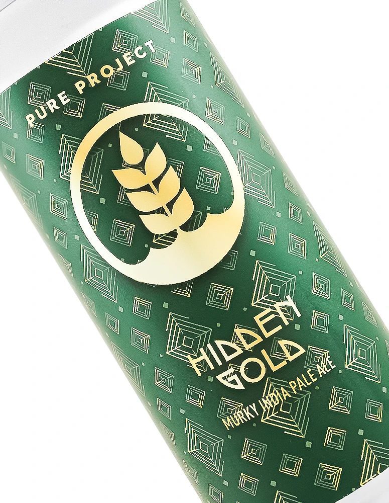 Pure Project "Hidden Gold" Murky India Pale Ale 16oz Can - San Diego ...