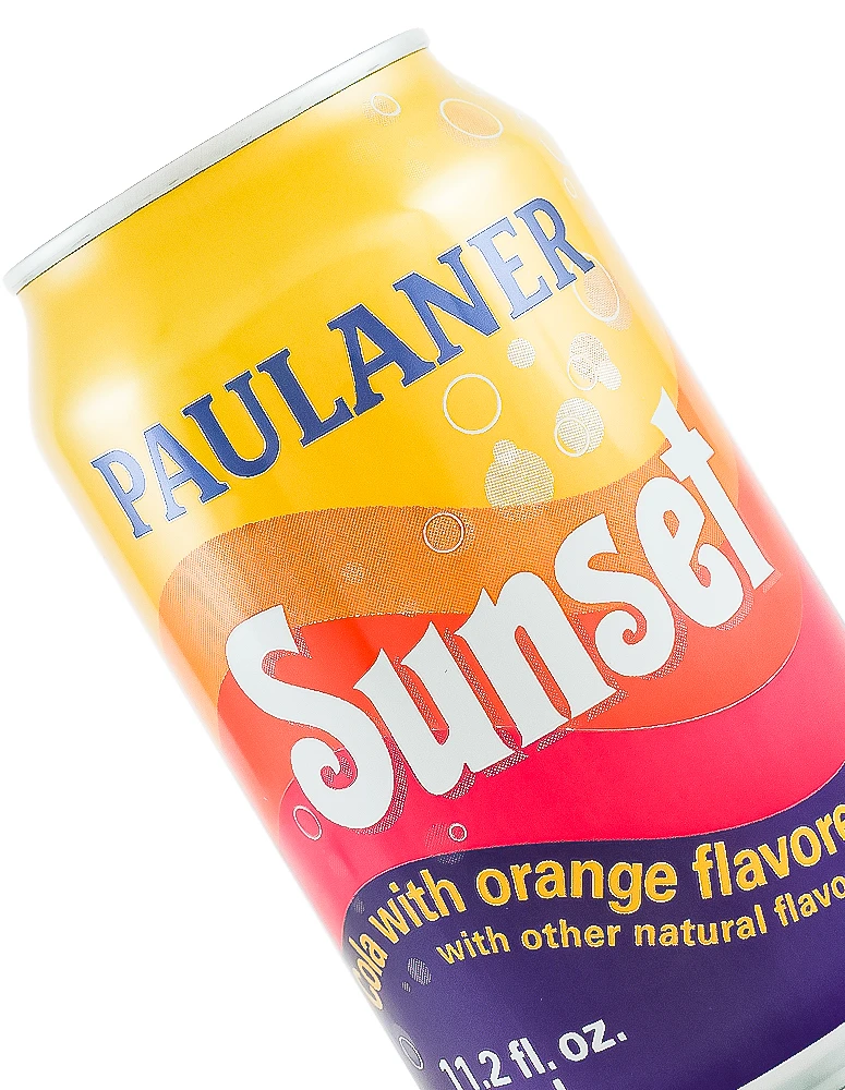 Paulaner "Sunset" Cola With Orange Flavored Soda 11.2oz Can, Germamy ...