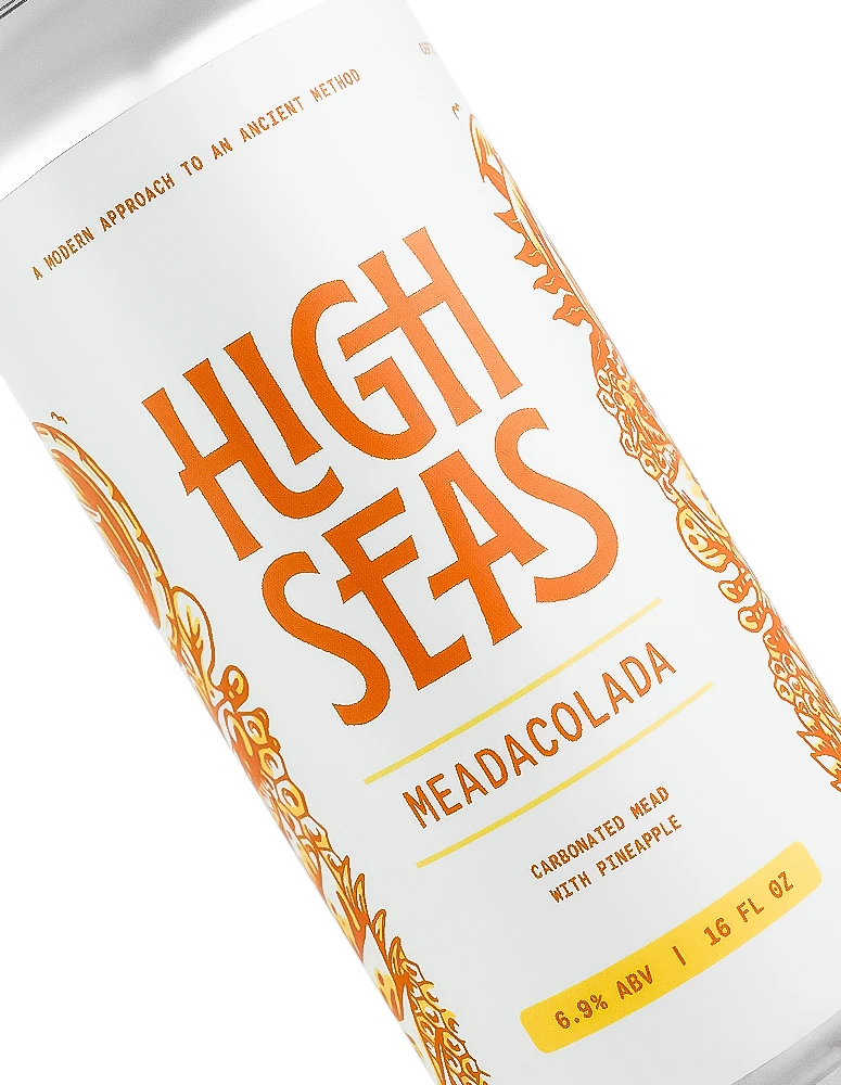 High Seas Meadery "Meadacolada" Carbonated Mead 16oz Can - Santa ...