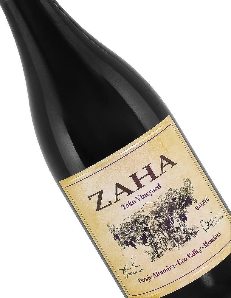 Zaha 2021 Malbec, Toko Vineyard, Mendoza, Argentina - The Wine Country
