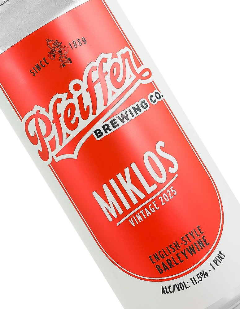 Pfeiffer Brewing "Miklos" English-Style Barleywine 16oz Can - Anaheim ...