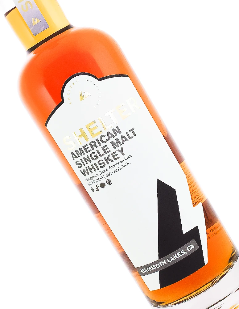 Shelter Distilling American Single Malt Whiskey, Mammoth Lakes, Ca ...
