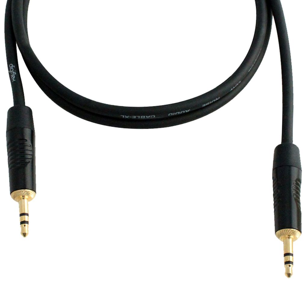 Digiflex - 1/8 TRS to 1/8 TRS Mini Plugs Cable, 3' - Janzen Brothers ...