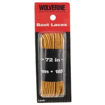Wolverine Boot Laces Gold 72 Inch - Traditions Clothing & Gift Shop