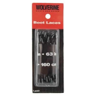 Wolverine Boot Laces Black 63 Inch - Traditions Clothing & Gift Shop