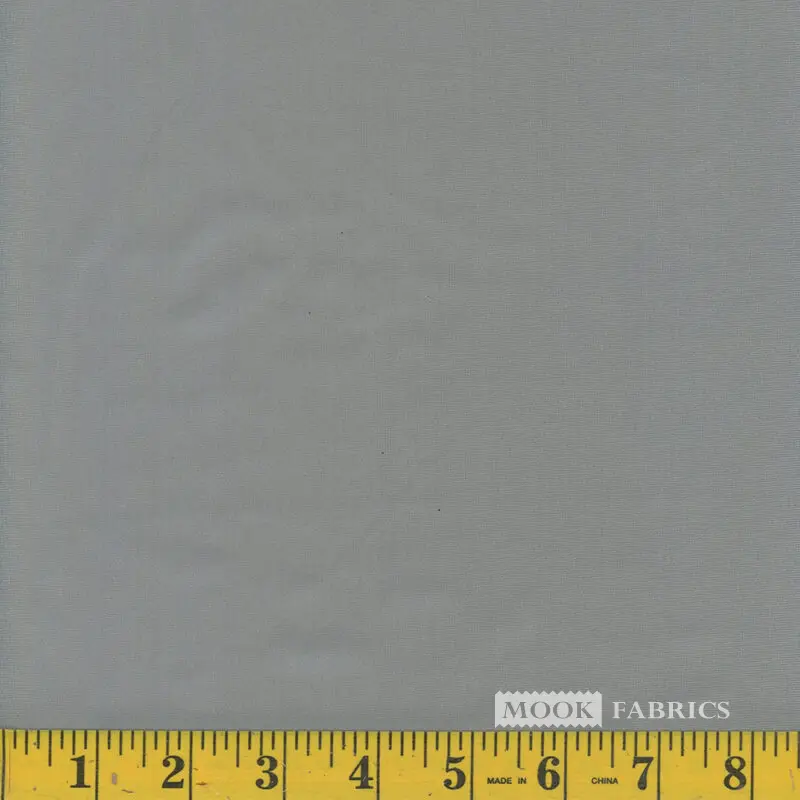 Mook Fabrics Yard of Power Poly Satin NS, Solid-Dusty Blue Fabric - Traditions Clothing & Gift Shop