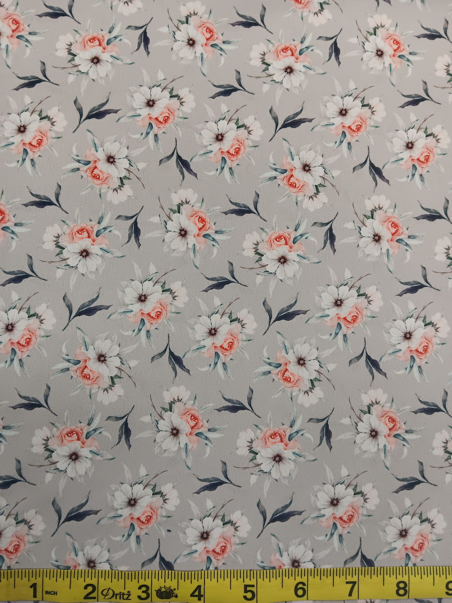 Colorwave Creations Yard of Koshivo Poly, Whitney Grey Fabric ...