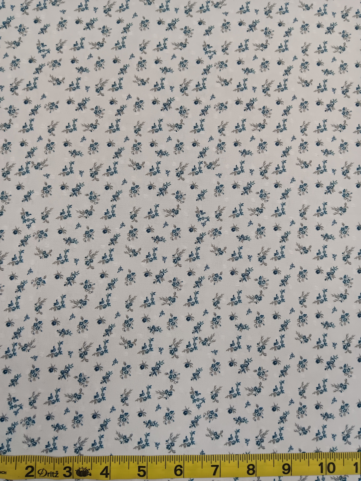 Alyssa May Design Yard of Poly Swiss Dot Fabric - Traditions Clothing ...
