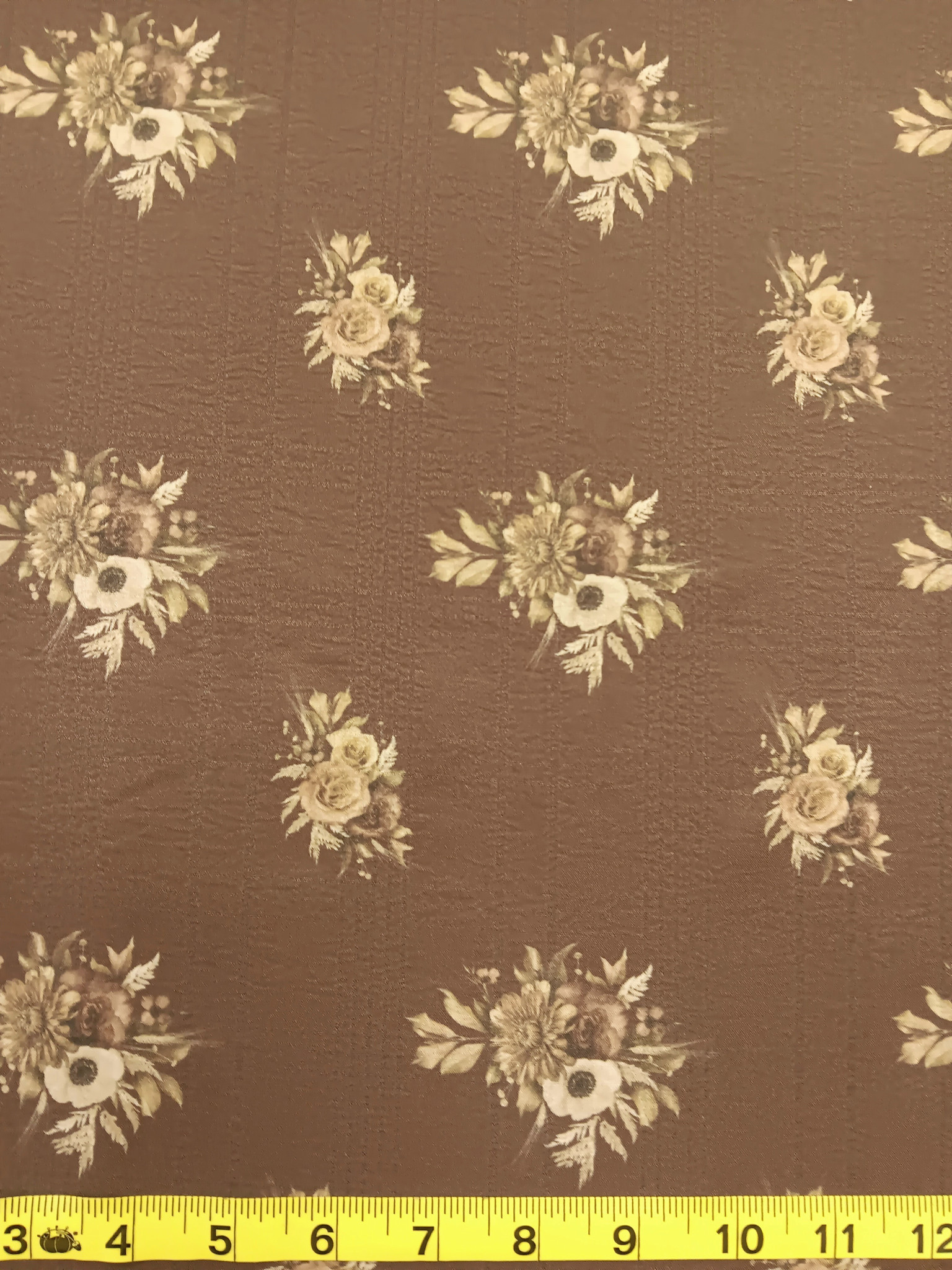 Alyssa May Design Yard of Feather Poly Fabric - Traditions Clothing ...