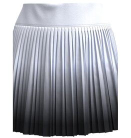 GGblue GGBlue Ombre Pleated 18" Skort Wht/Blknt