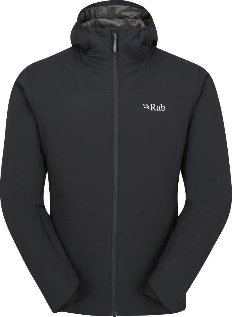 RAB Rab Xenair Alpine Light Jacket (24/25) Ebony (Zinc)-Ezi