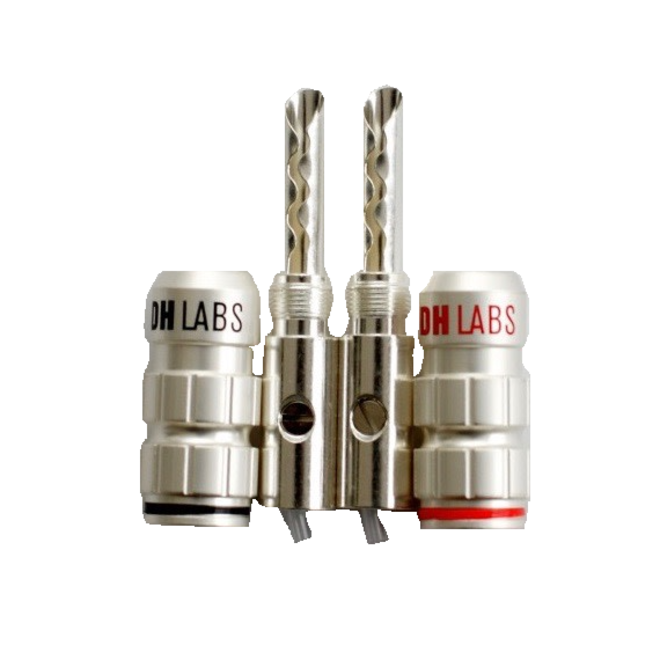 DH Labs Z-plug Banana, Silver Plated | Shop Online - AV Luxury Group