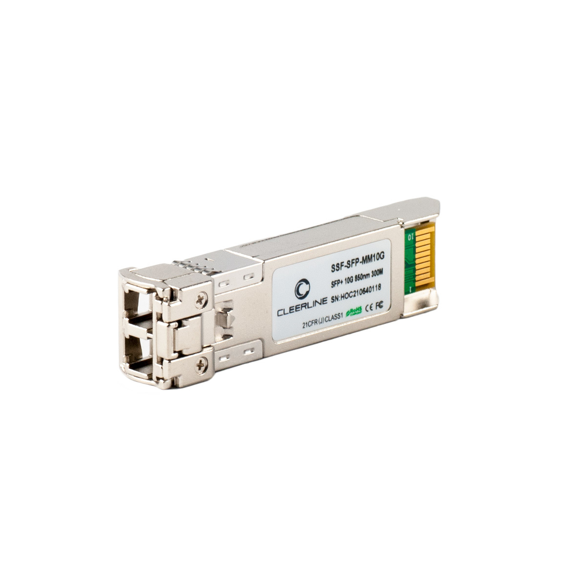 Cleerline Fiber Transceivers SSF-SFP-MM10G - Av Luxury Group - AV ...