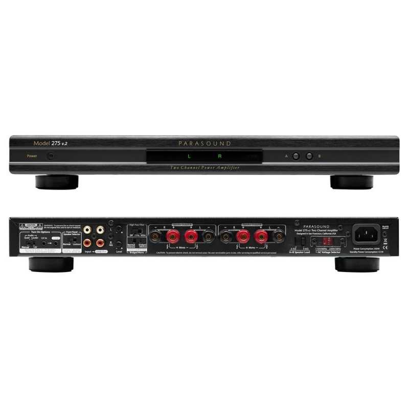 Parasound NewClassic 275 v.2 Two Channel Power Amplifier | Shop Online ...