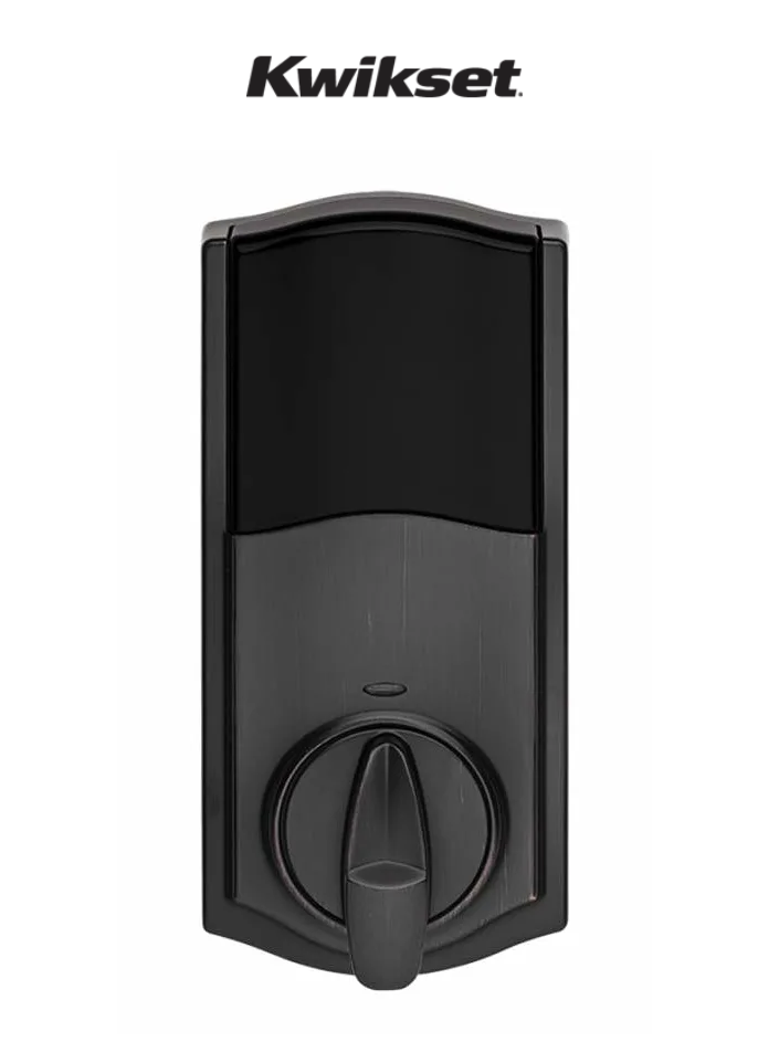Kwikset SmartCode Touchscreen Electronic Deadbolt with Z-Wave ...