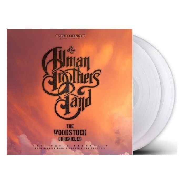 The Allman Brothers Band "The Woodstock Chronicles" Crystal Vinyl 2 LP ...