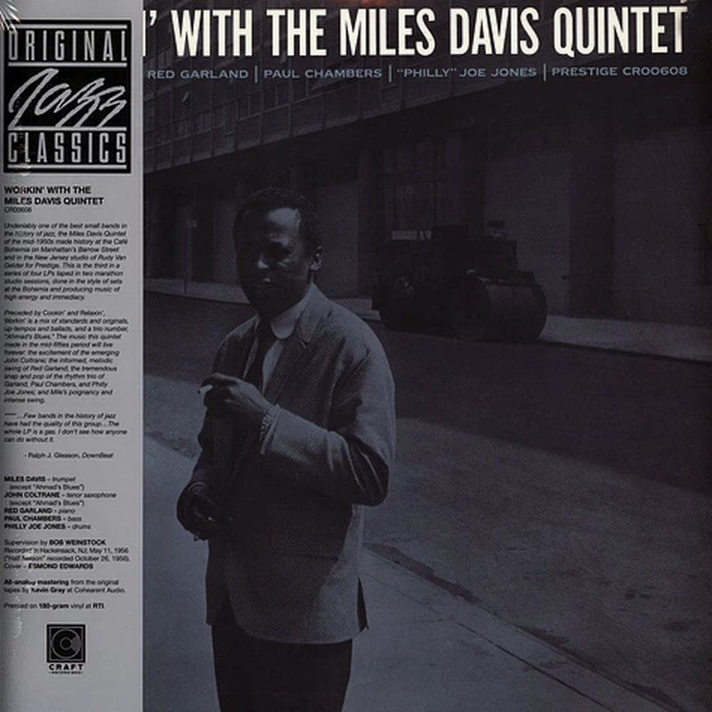 Miles Davis Workin' With The Miles Davis Quintet 180 Gram Vinyl - AV ...