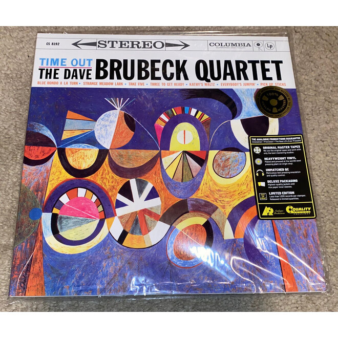 The Dave Brubeck Quartet "Time Out" Analog Productions Vinyl - AV ...
