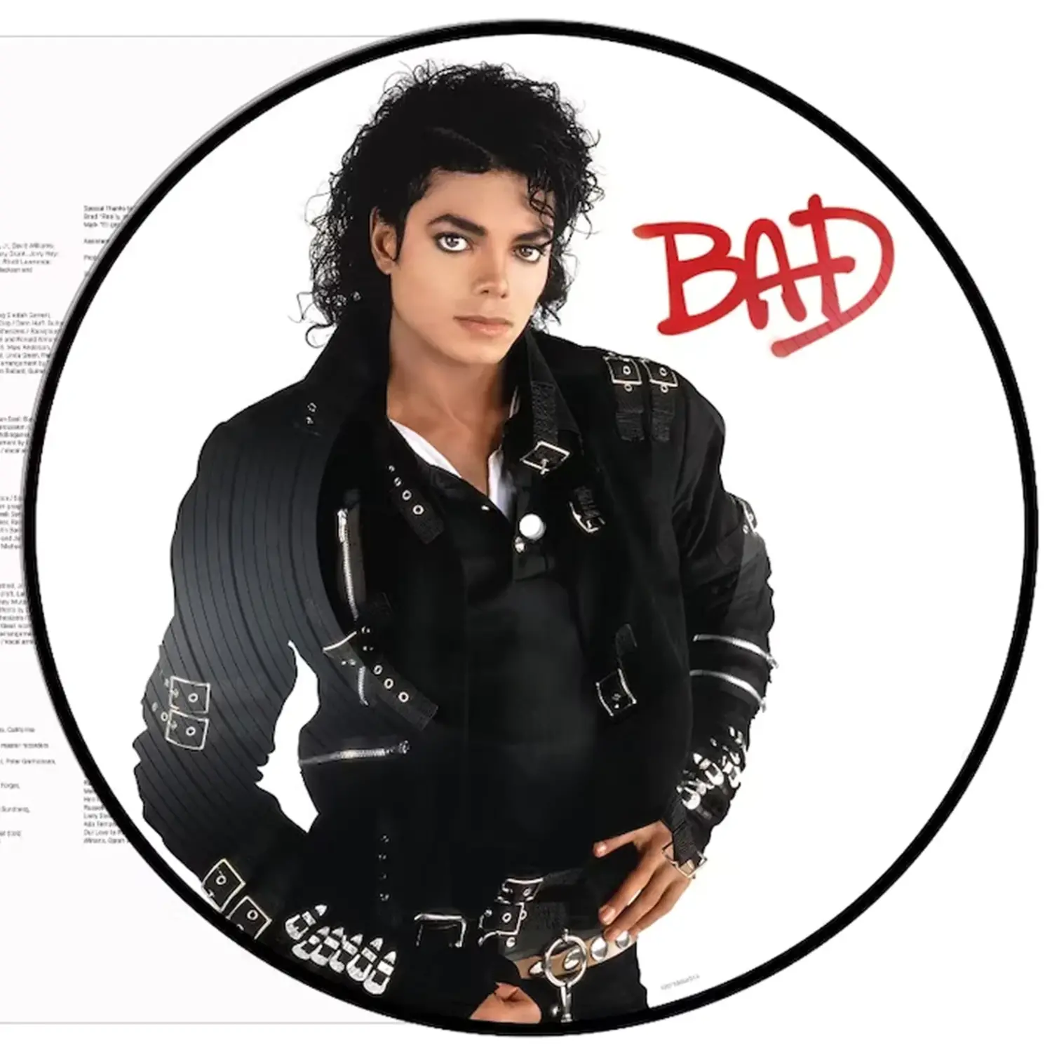 Michael Jackson Bad Picture Disc Vinyl Limited Edition - AV Luxury Group