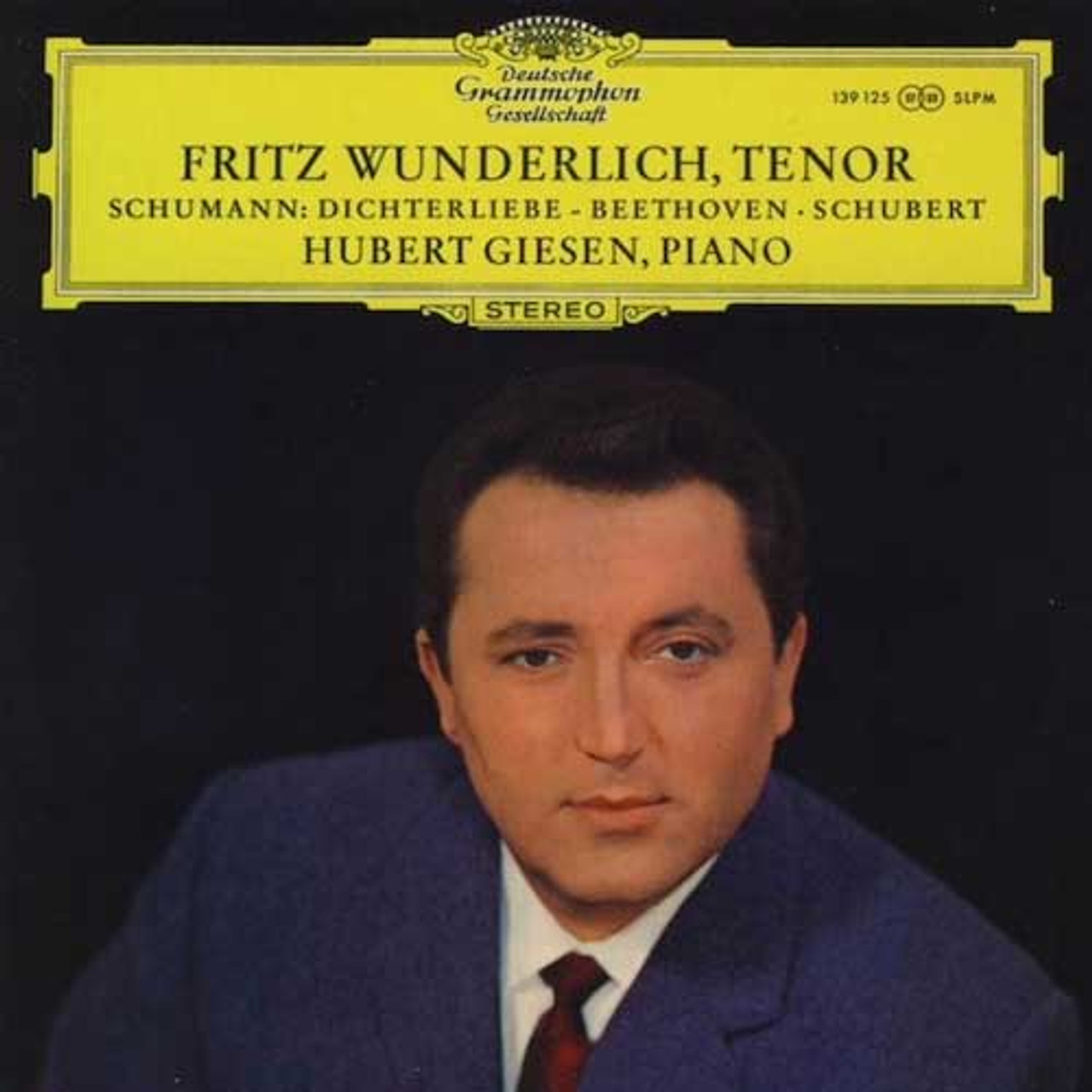 Fritz Wunderlich , Tenor Schuhmann: Beethoven Schubert 180 Gram Vinyl ...