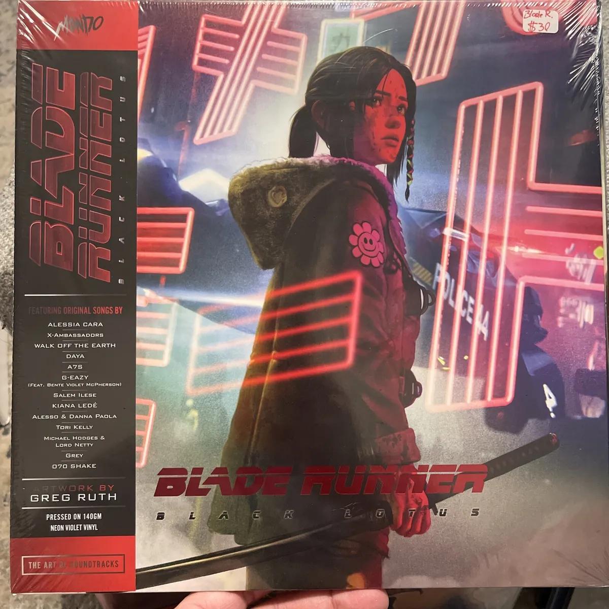 Blade Runner Black Lotus Neon Violet Vinyl Original Television ...