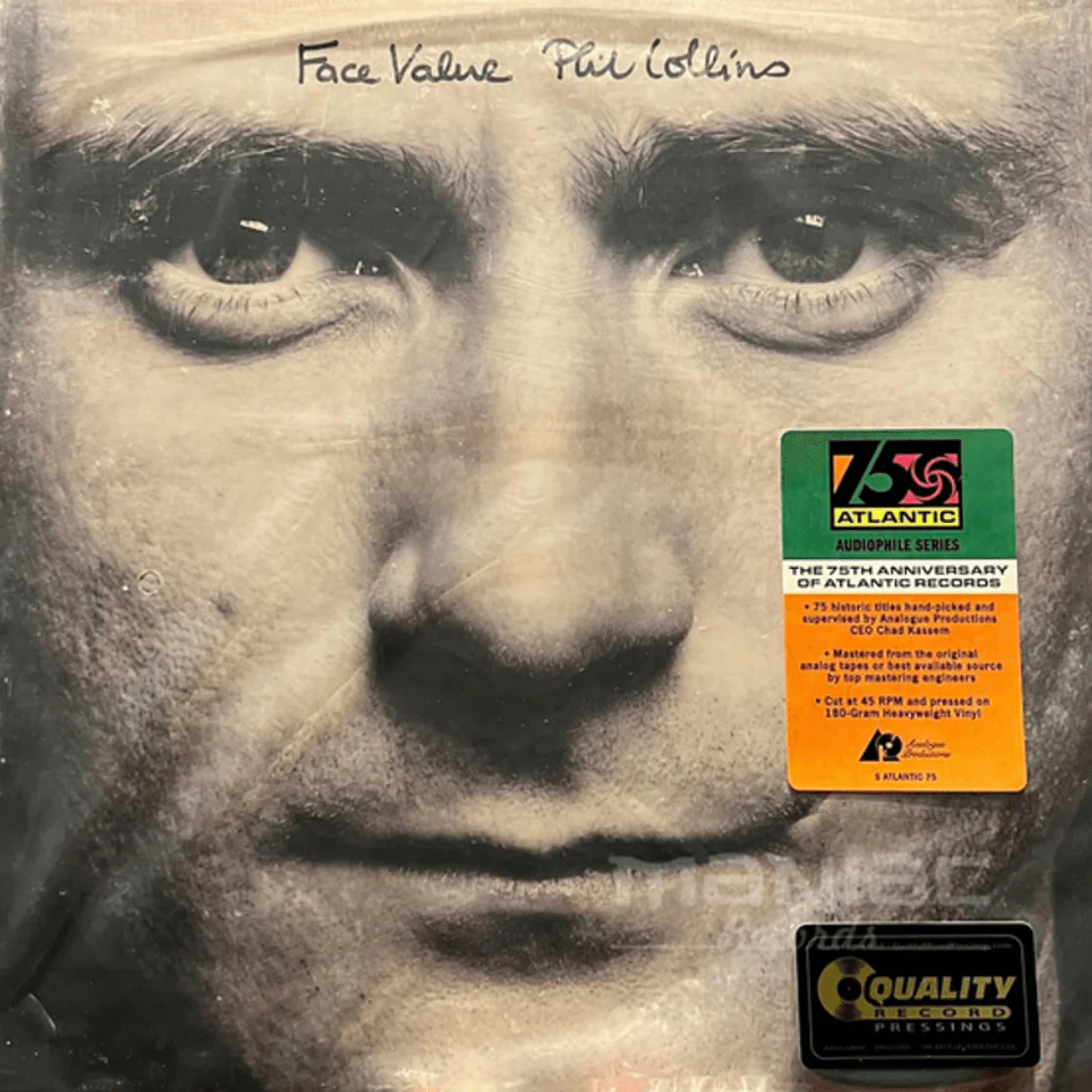 Phil Collins - Face Value, The 75th Anniversary of Atlantic Records on ...