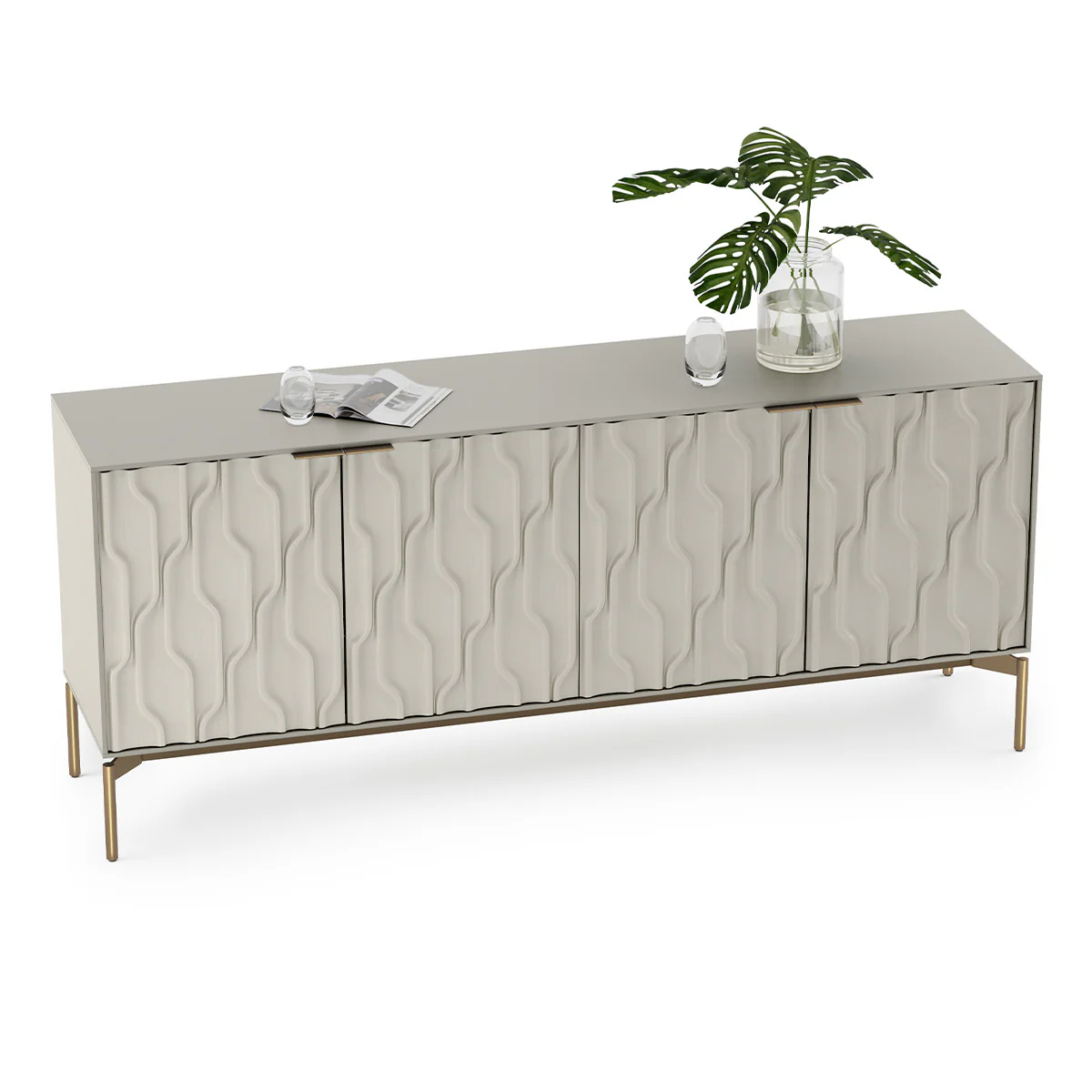 BDI - Mesa 7639 Four Door Credenza - AV Luxury Group