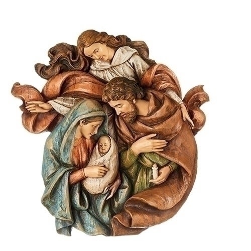 Holy Family with Angel Bust inspired by renaissance art - Noel Eternel