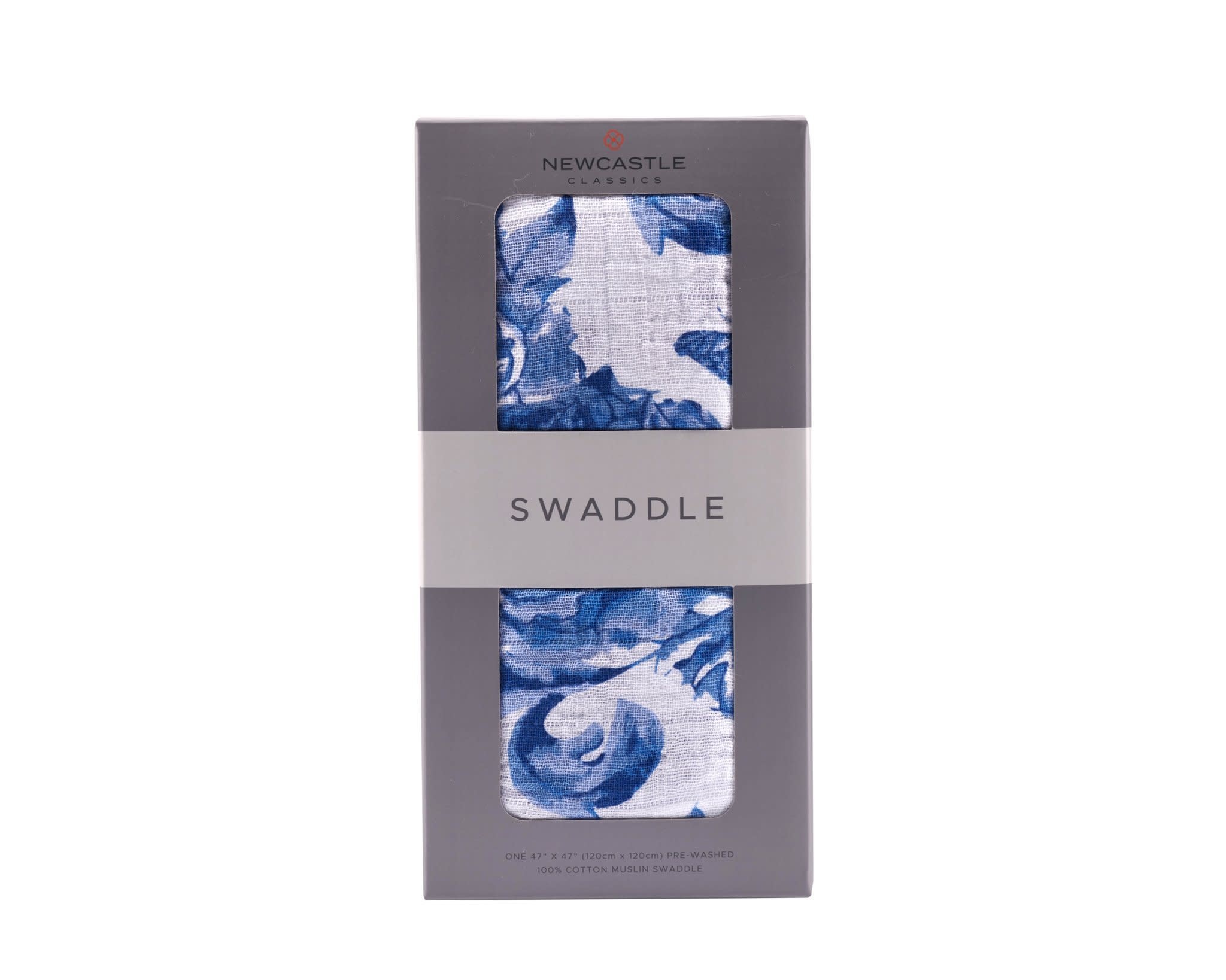 Blue Butterfly Swaddle - Swanky Babies