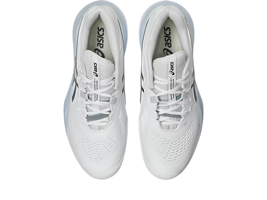 GEL-RESOLUTION X WHITE/PURE SILVER - Tennis Topia