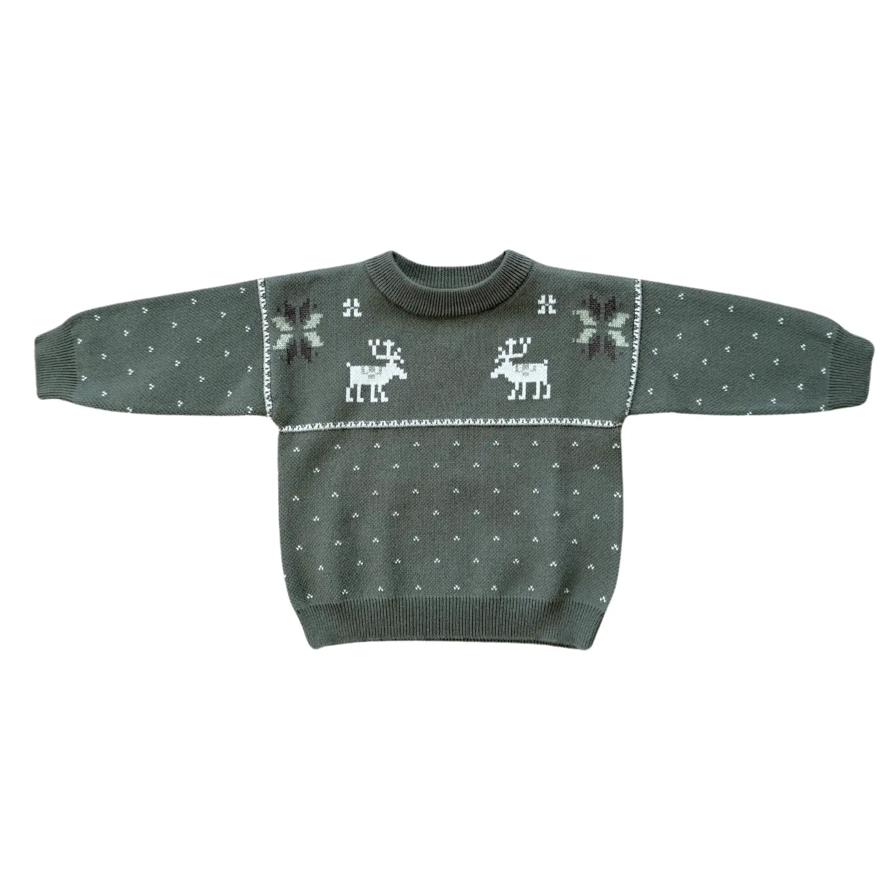 Knit Sweater Christmas | Moose - Kicks and Giggles