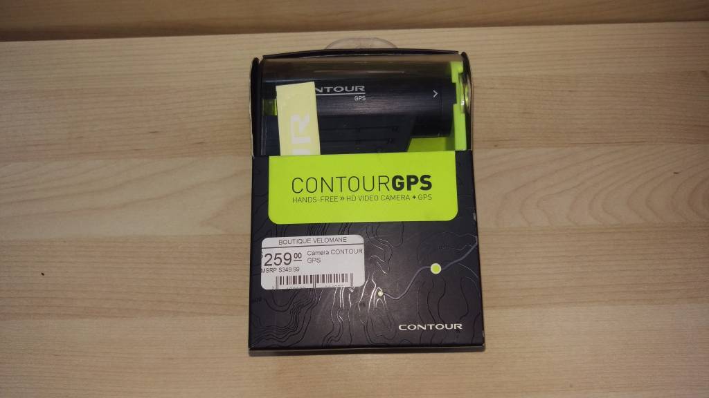 Camera CONTOUR GPS - Vélo Boutique Velomane