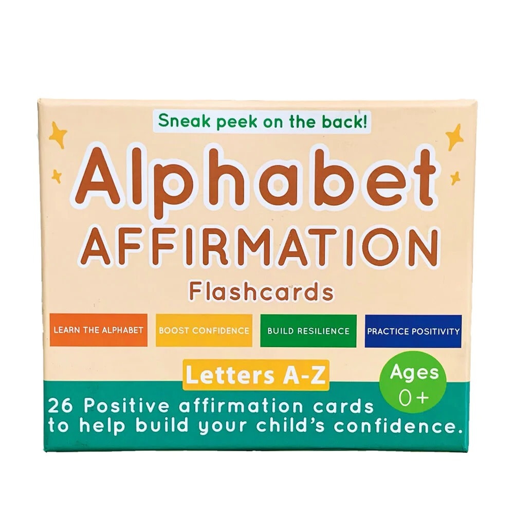 Alphabet Affirmation Flashcards - HipBabyGear