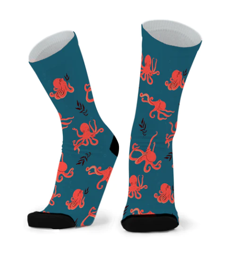 Octopus Socks - Made From Bamboo - Gecko Interiors