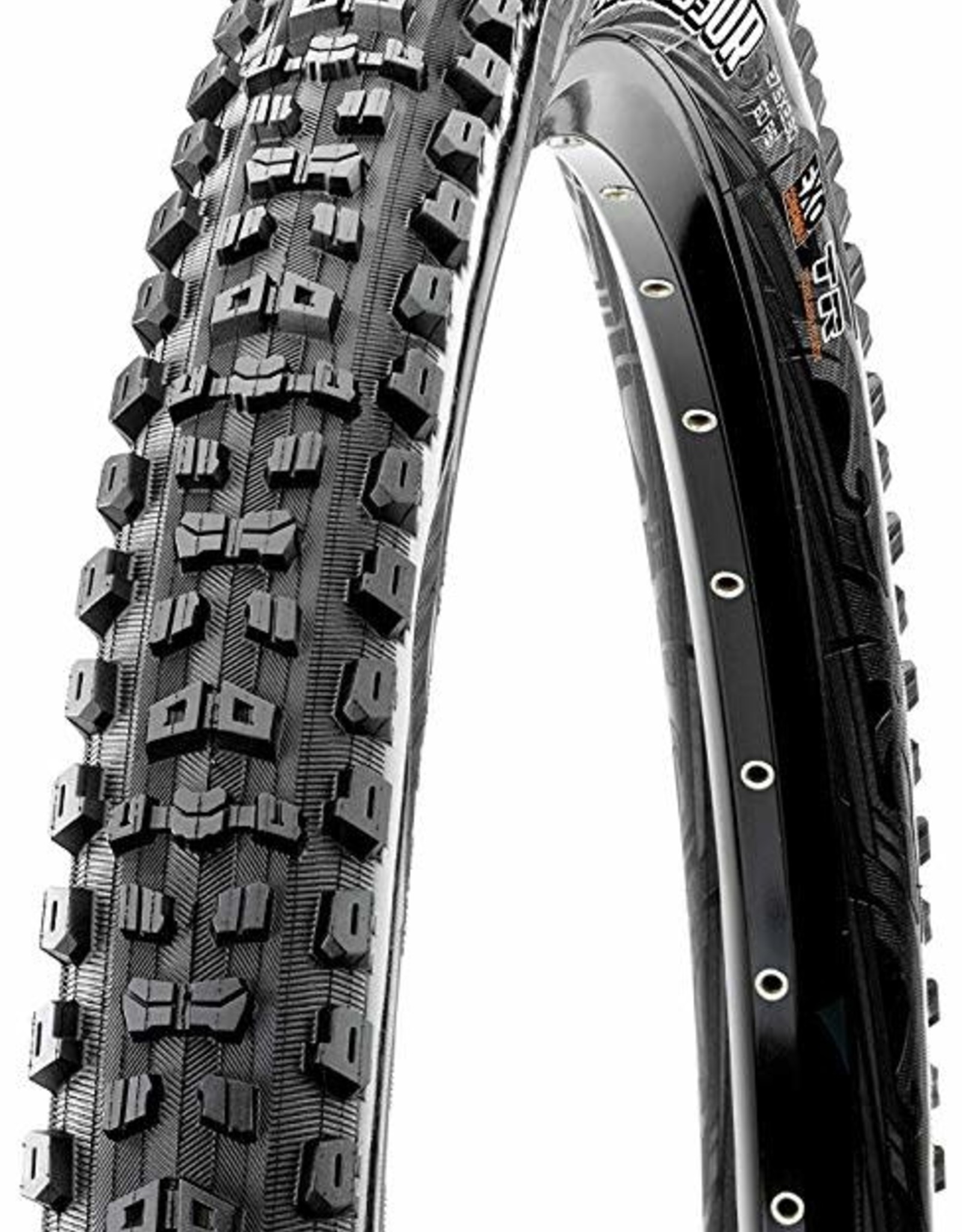 Maxxis Maxxis Aggressor Tire 27.5 x 2.30, Folding, 60tpi, Dual Compound, EXO, Tubeless Ready ...