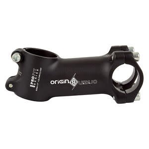 Origin8 Stem MT/RD 90x31.8 17d Black - Vermont Bicycle Shop