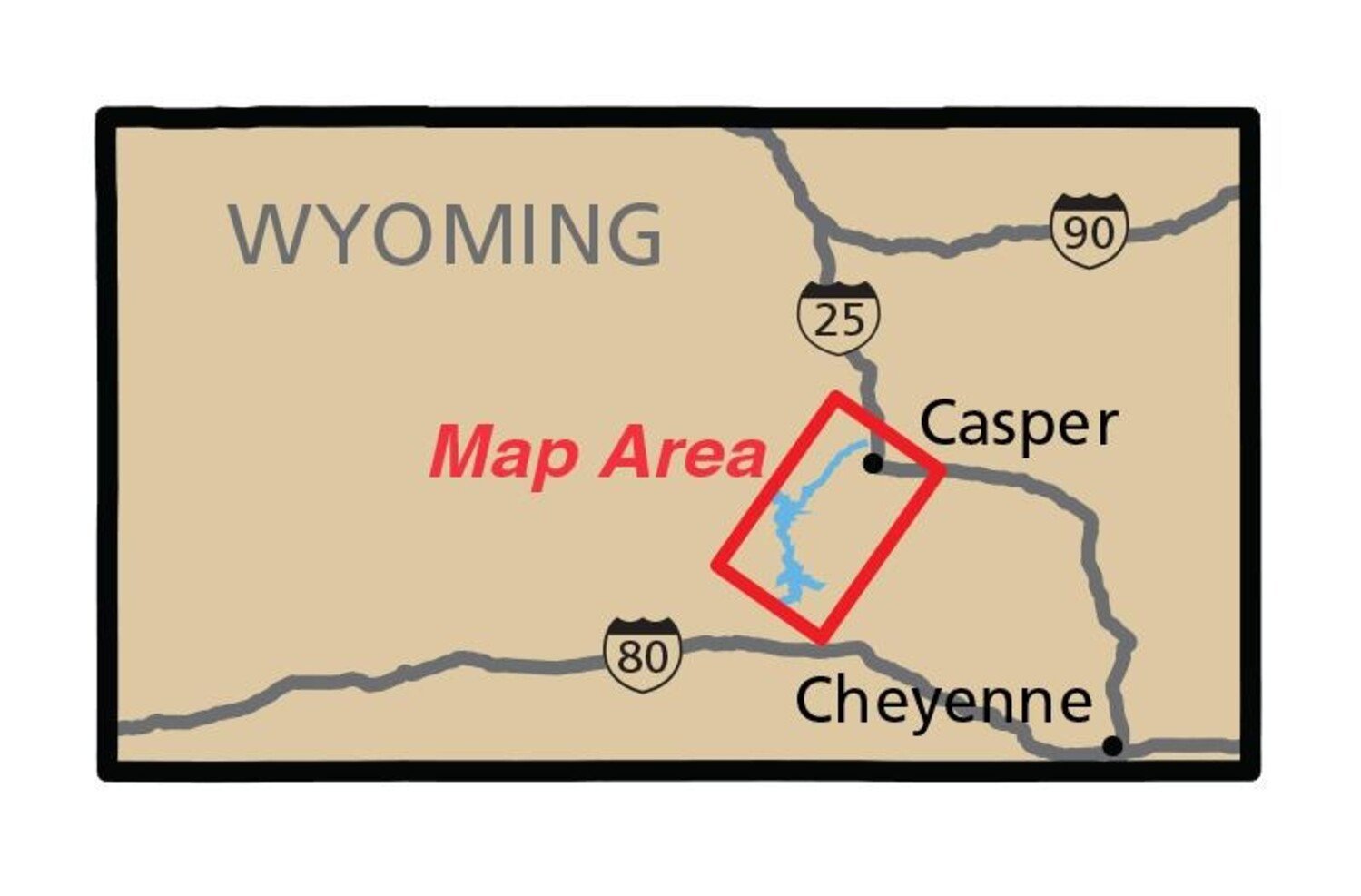 Platte River Location Map