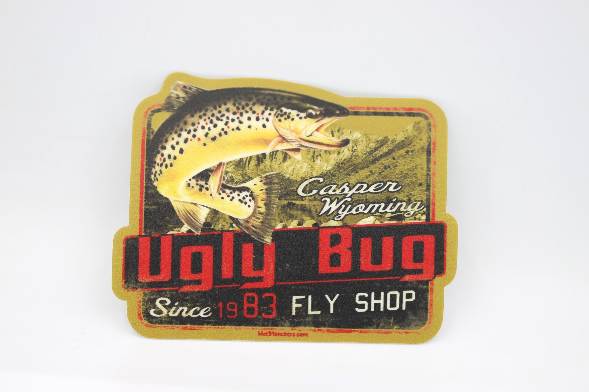 UGLY BUG FAULTLESS STICKER - Ugly Bug Fly Shop