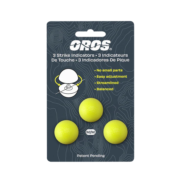OROS 3-Pack Chartreuse Strike Indicator - Ugly Bug Fly Shop