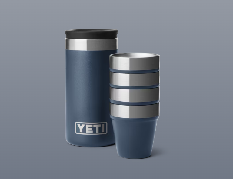 YETI SHOT GLASSES AND CASE - Ugly Bug Fly Shop