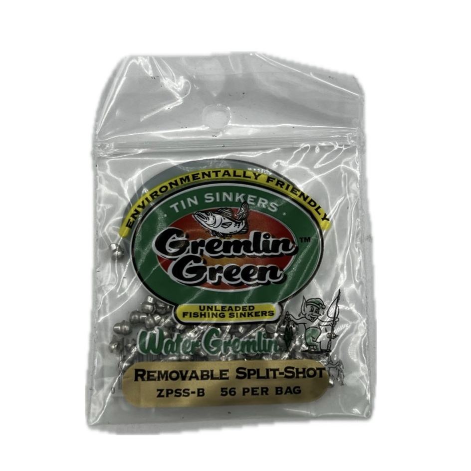 WATER GREMLIN REMOVEABLE TIN SPLIT SHOT - Ugly Bug Fly Shop