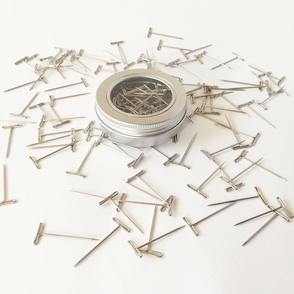 Accessories TIN OF T-PINS - The Needle Tree