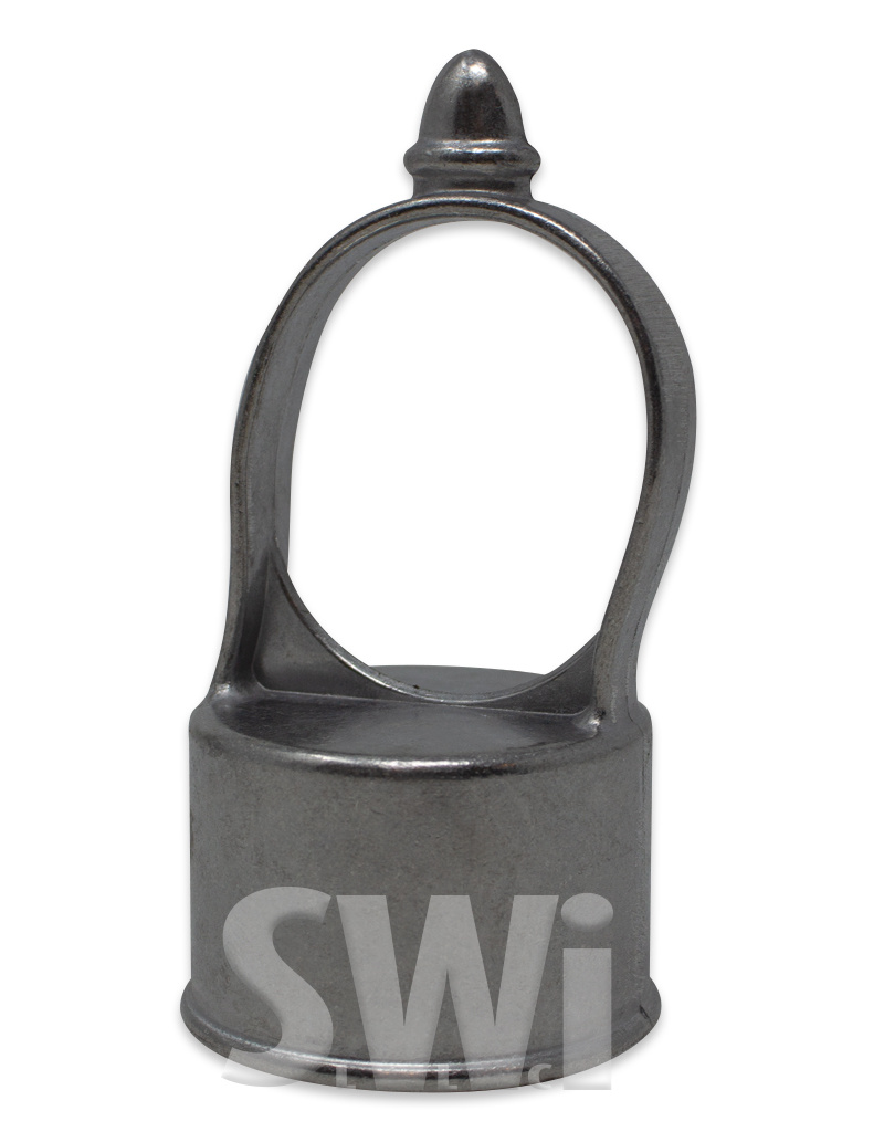 ALUMINUM EYE TOP/LOOP CAP - SWi Fence & Supply