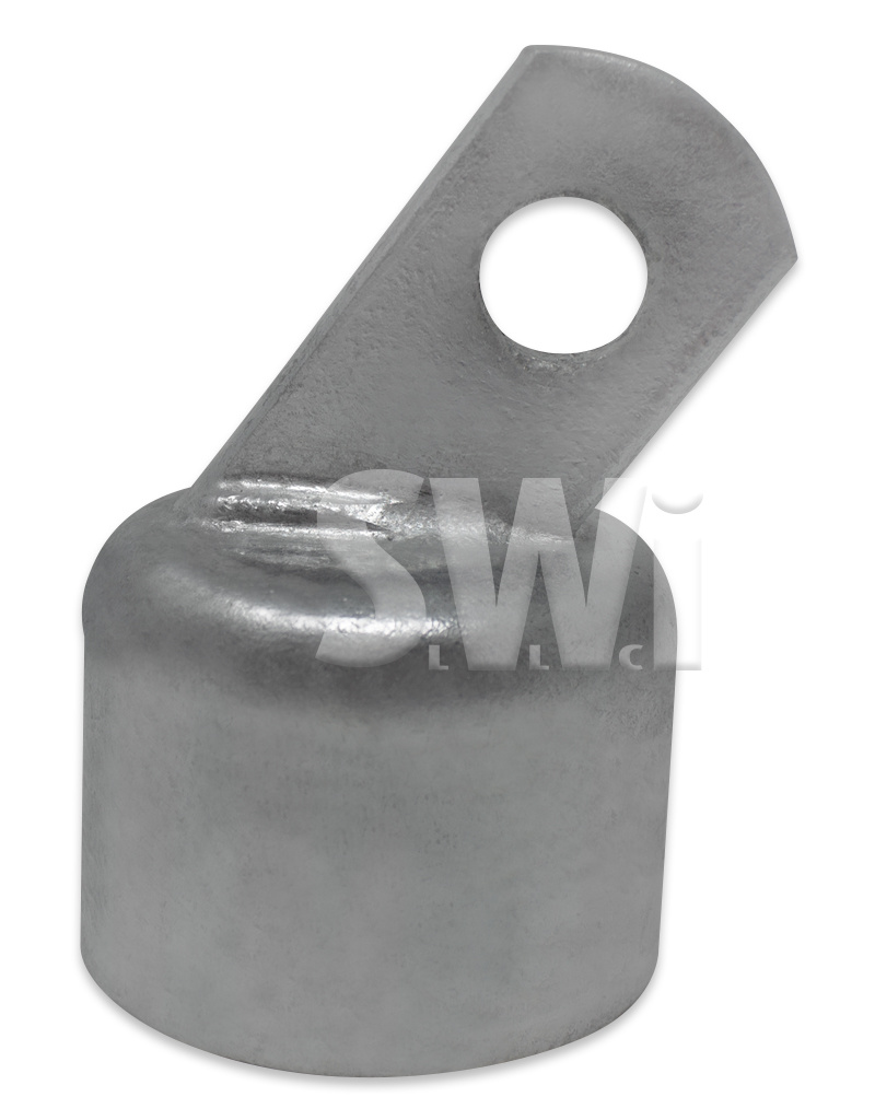 PRESSED STEEL RAIL END - SWi Fence & Supply