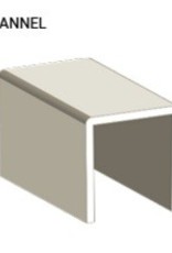 NATIONAL VINYL PRODUCTS 1" VINYL U-CHANNEL PROFILE - SWi Fence & Supply