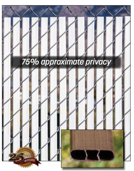 PDS BOTTOM LOCKING SLATS "10 LINEAR FEET" - SWi Fence & Supply