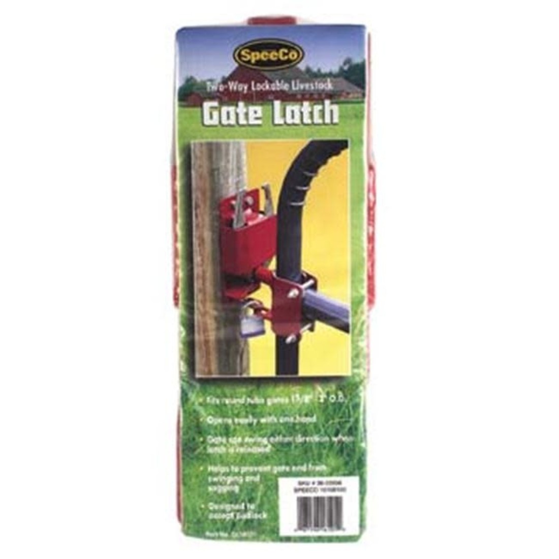 Two Way Lockable Farm Gate Latch For Round Tube Gates SpeeCo Two Way ...