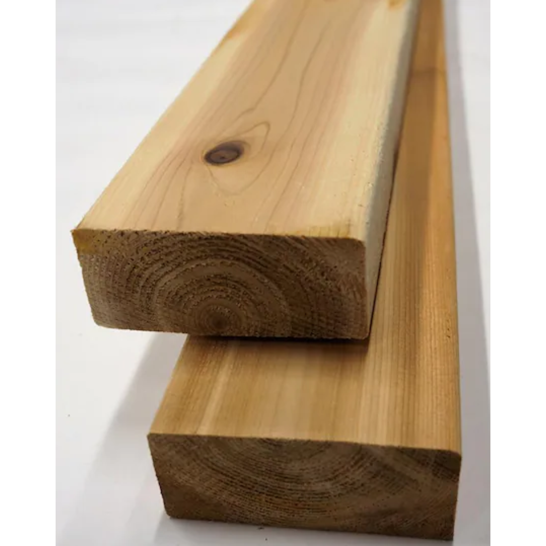 2 X 4 X 8 STD BETTER S4S KD PREMIUM CEDAR STRINGER RAIL NO