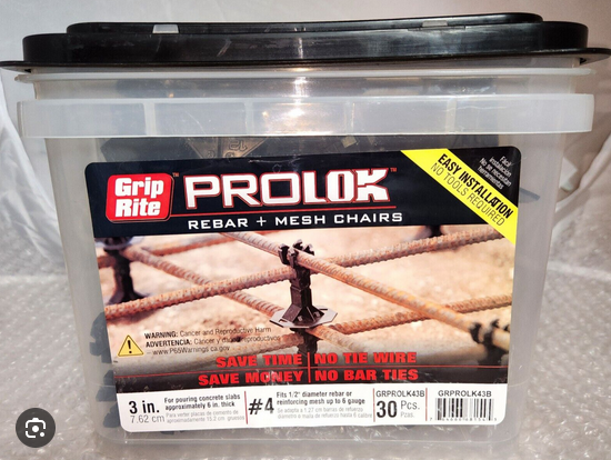 3 in. Grip Rite PROLOK Rebar Chair - SWi Fence & Supply